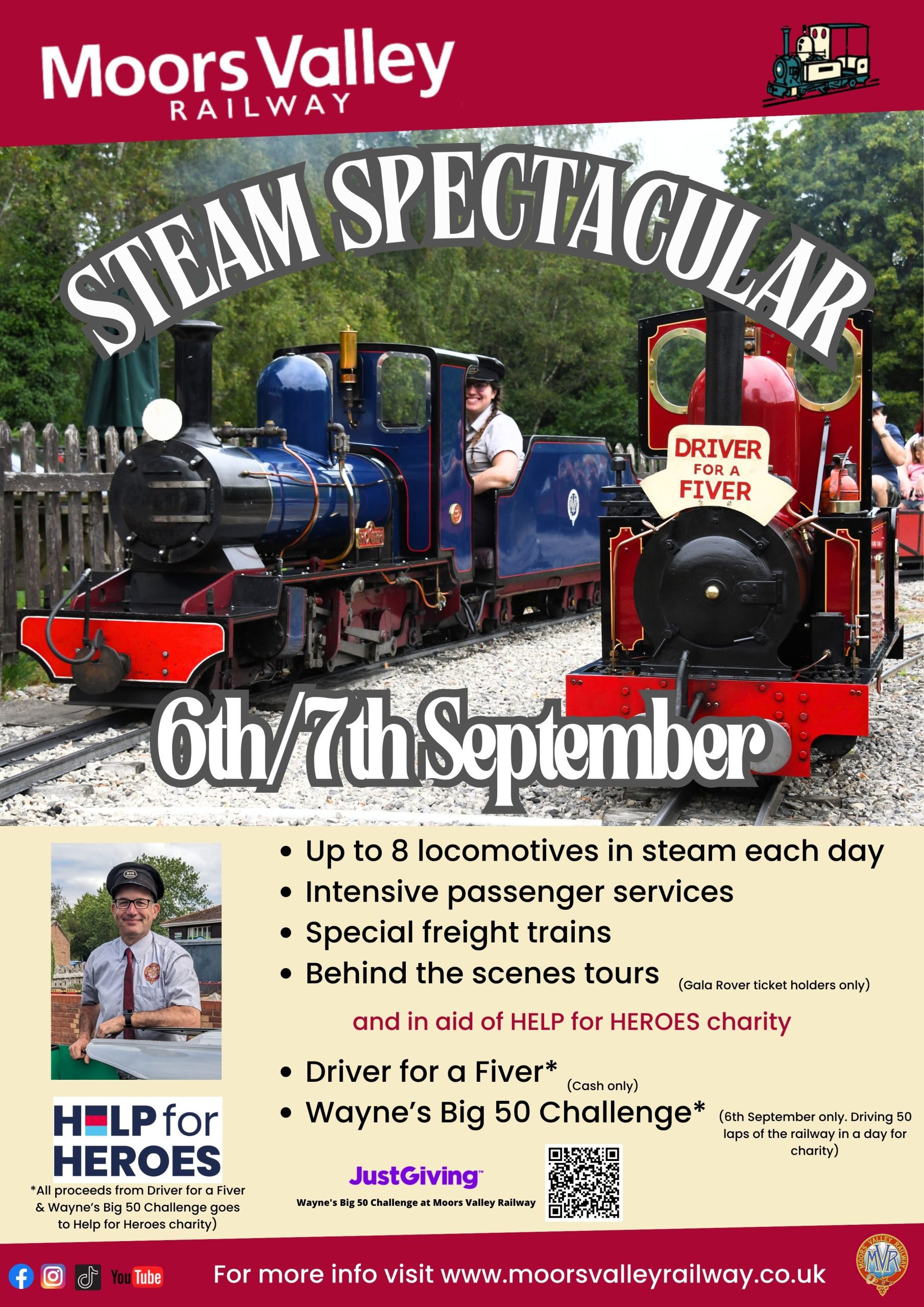 Steam Spectacular – Moors Valley Railway